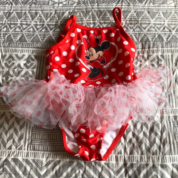 Disney | Swim | Minnie Mouse Bathing Suit | Poshmark